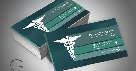visiting card design