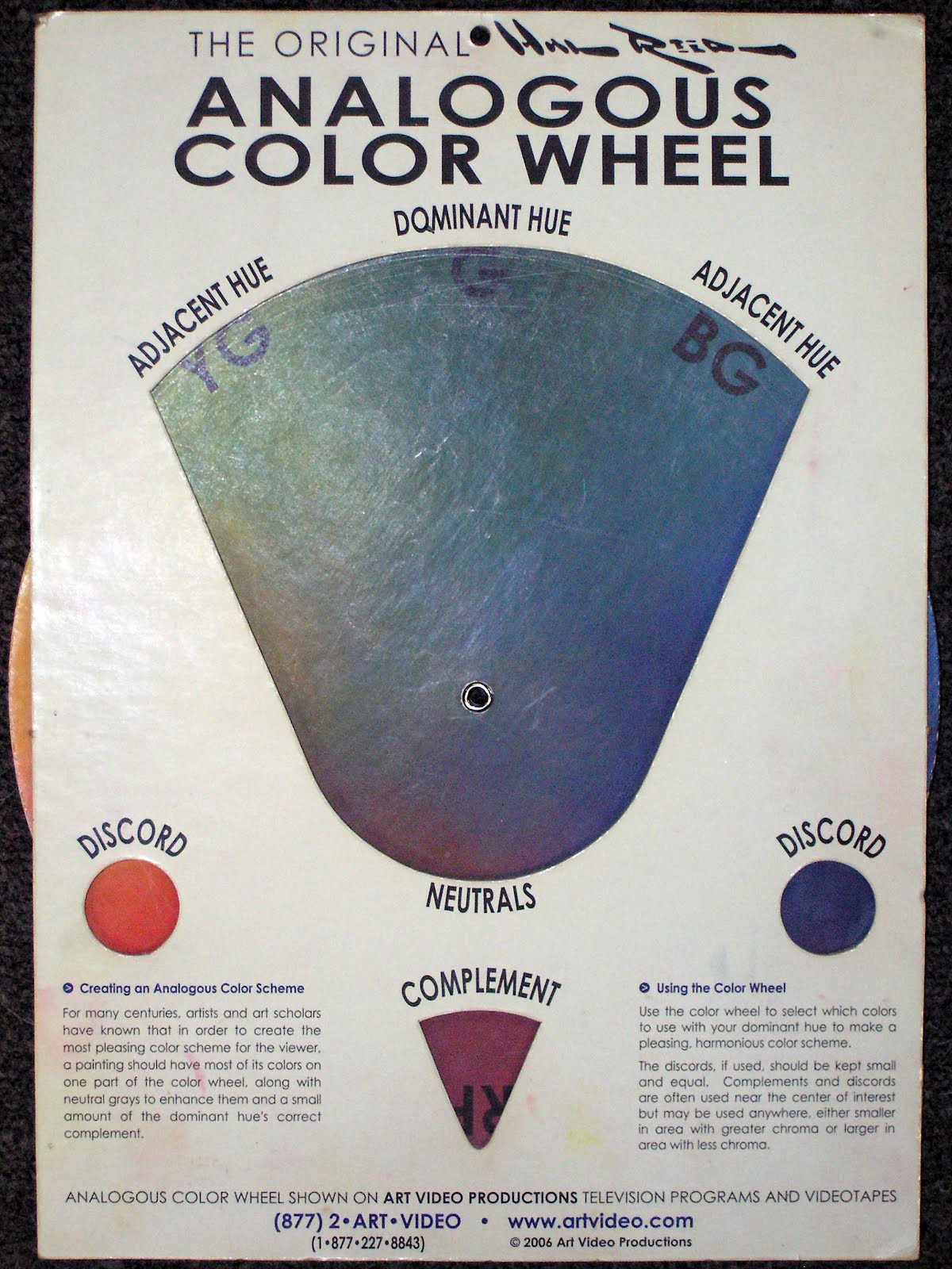 Painting My World: Studio Tip: Using an Analogous Color Wheel