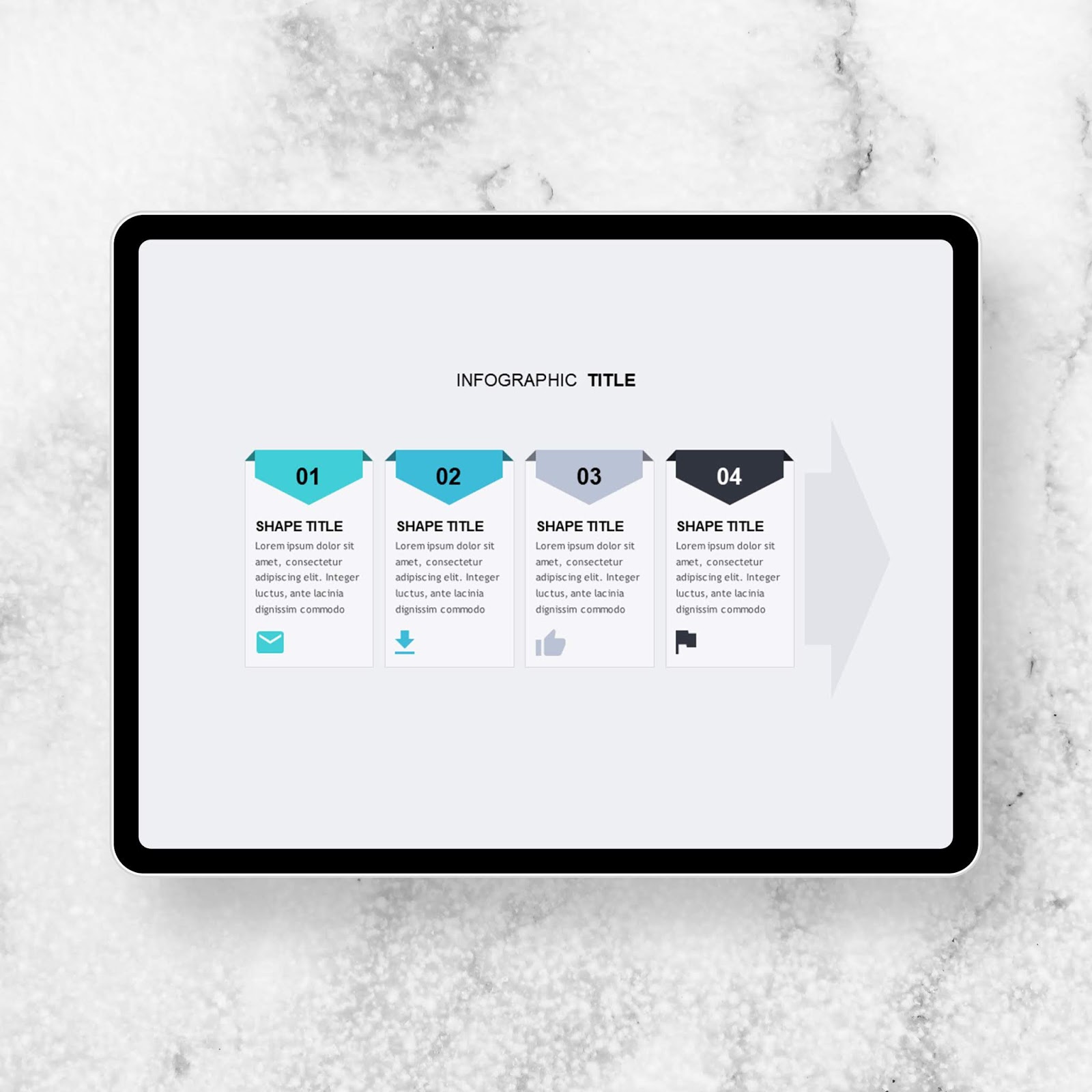 Contents Box Arrow PowerPoint Templates - PowerPoint Free