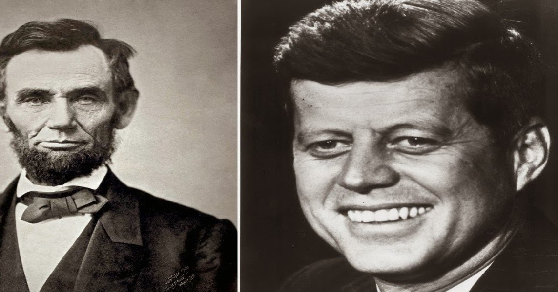 John F Kennedy And Abraham Lincoln