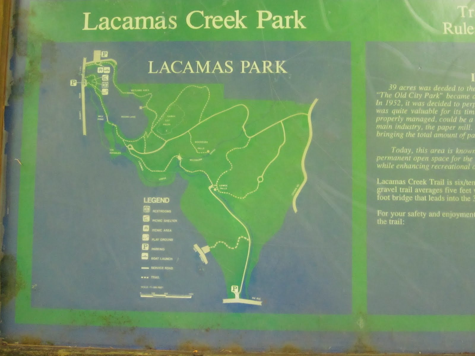 If the thunder don't get you....then the lightning will: LaCamas Creek ...
