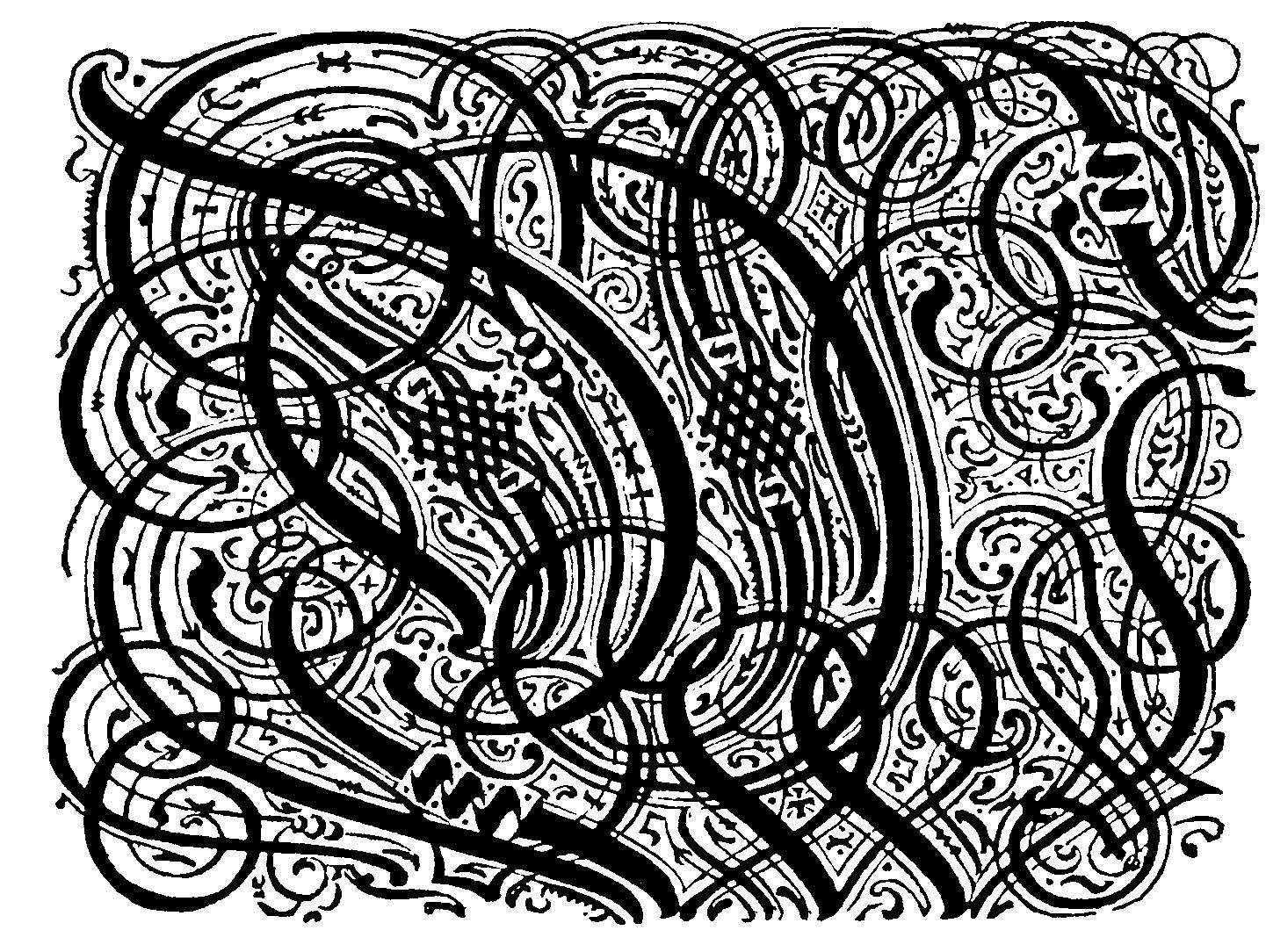 gramatologia: capitulares grotescas