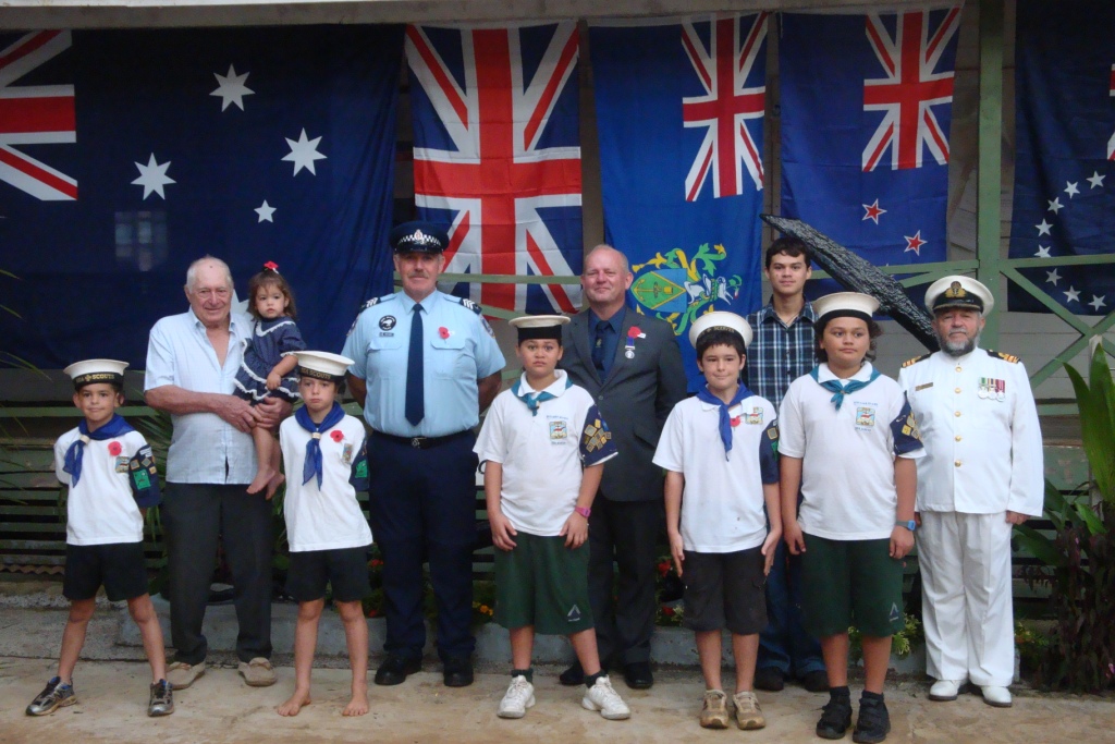 On The Rock. Teaching and Living on Pitcairn Island: ANZAC Day on Pitcairn