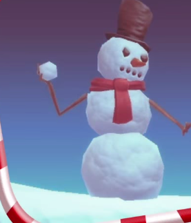 The 50 word mini-saga challenge is... Snowman Attack!