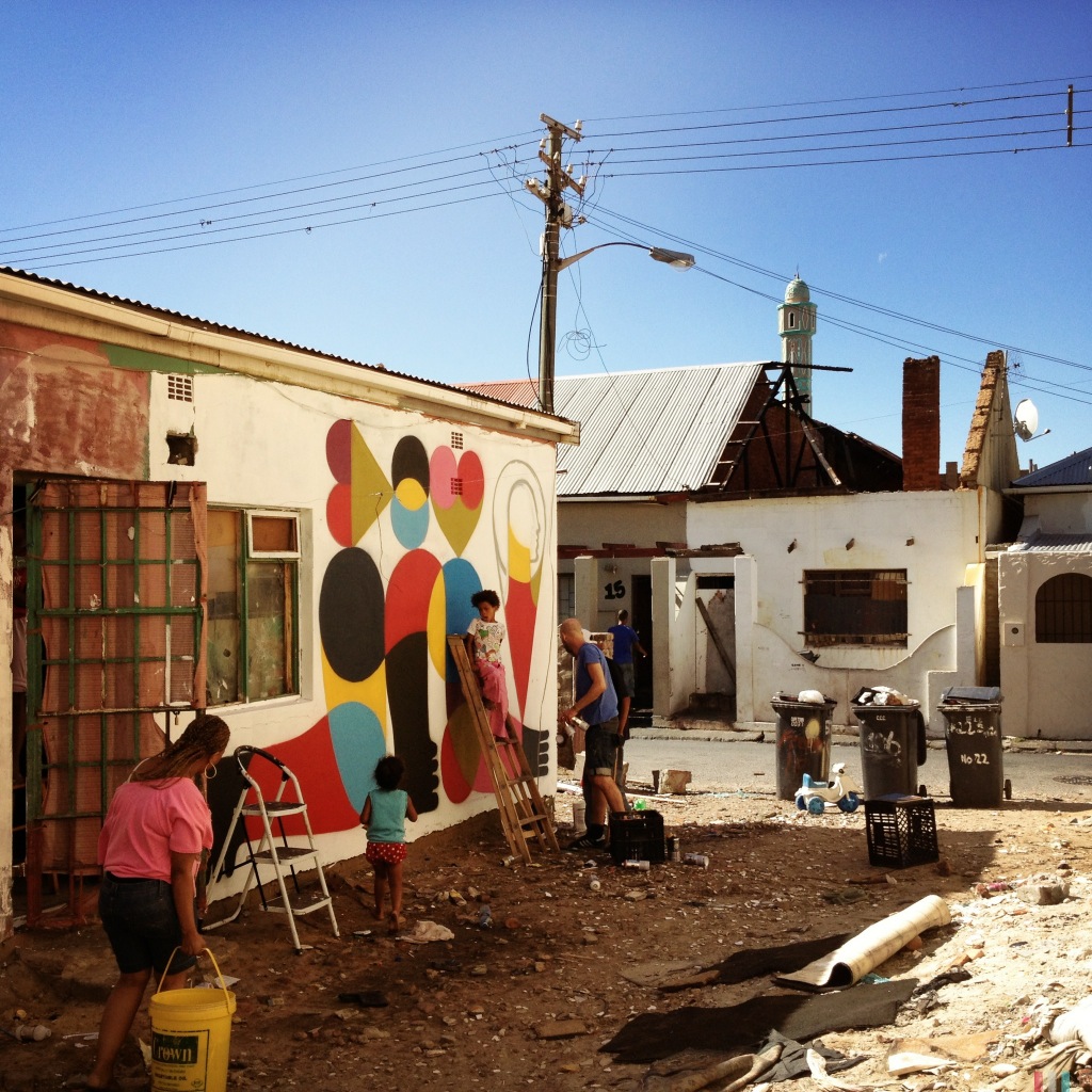 Remed New Mural In Progress, Cape Town, South Africa – StreetArtNews