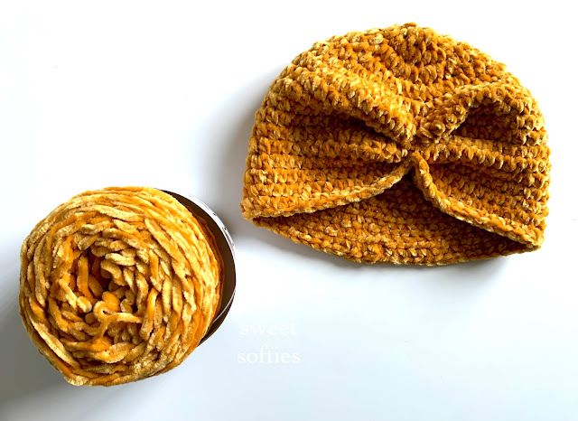 The "Any Size" Turban · Free Crochet Pattern & Video Tutorial - Sweet ...