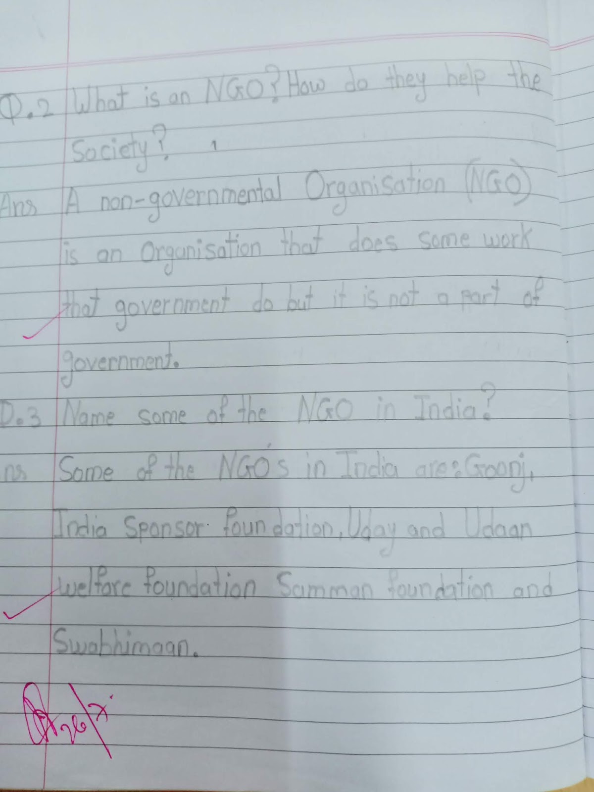 PIS BARODA STD-4: Evs-Organisations that help us(notebook and workbook ...