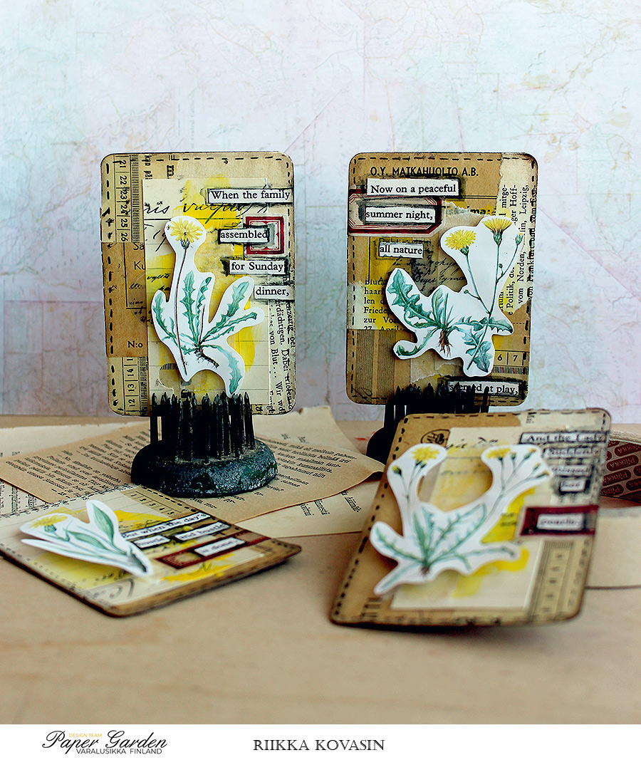 Riikka Kovasin - Paperiliitin: Peaceful Summer Night Story - Paper Garden