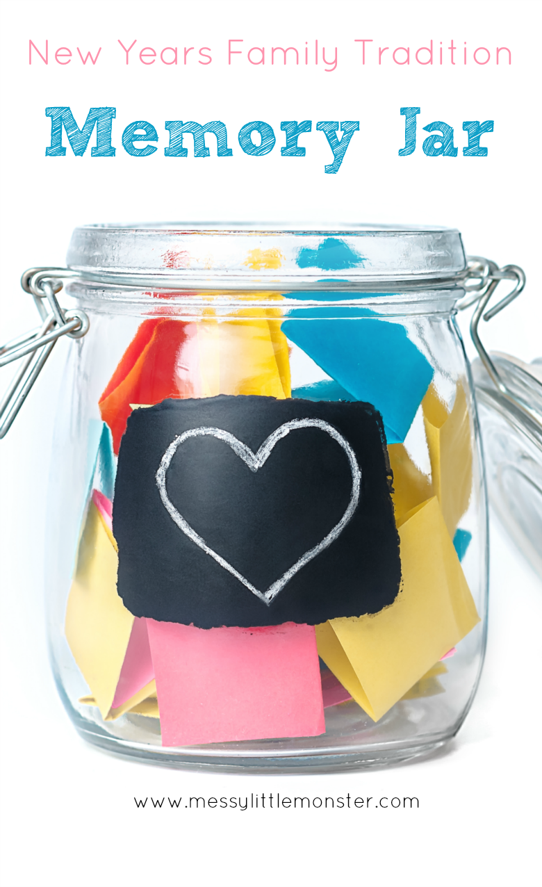 New Years Memory Jar - A Family Tradition - Messy Little Monster