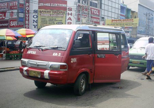 Rute Transportasi Angkutan Kota (Angkot) Kota Palembang