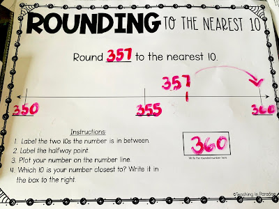 Teaching in Paradise: How to Teach Rounding to 3rd Graders