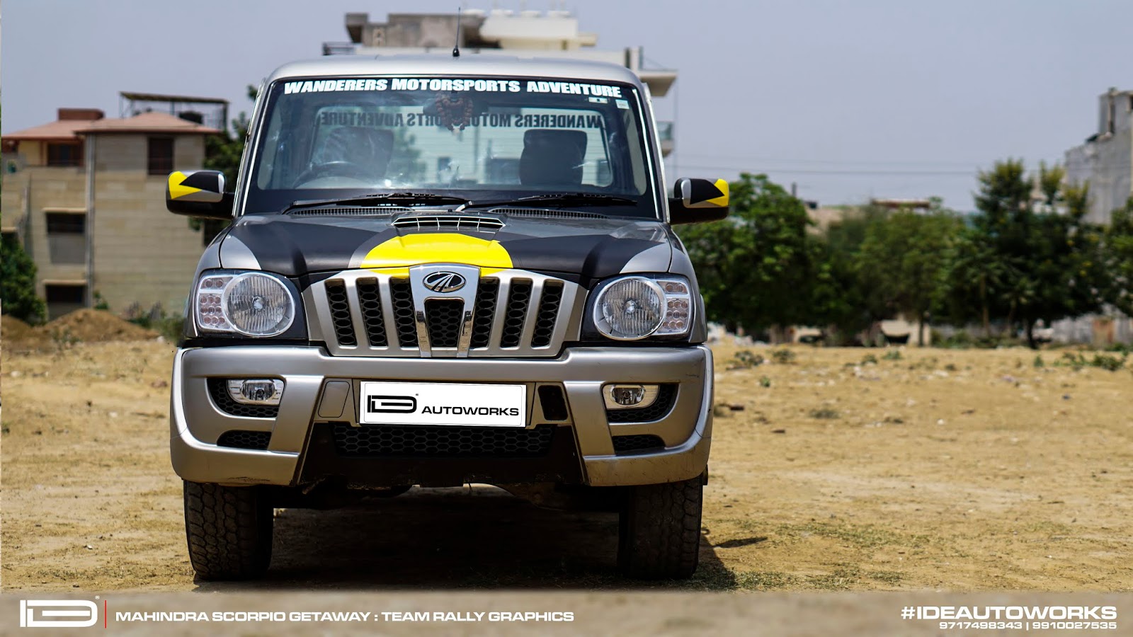 Rally Graphics: Mahindra Scorpio Getaway | IDE Autoworks