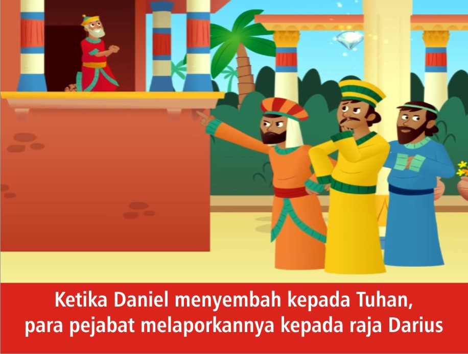 Komik Alkitab Anak: Komik : Daniel di Gua Singa