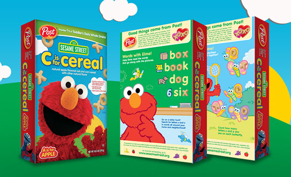 Blondies Buzz: C is for Cereal-Post Sesame Street Cereal that is!