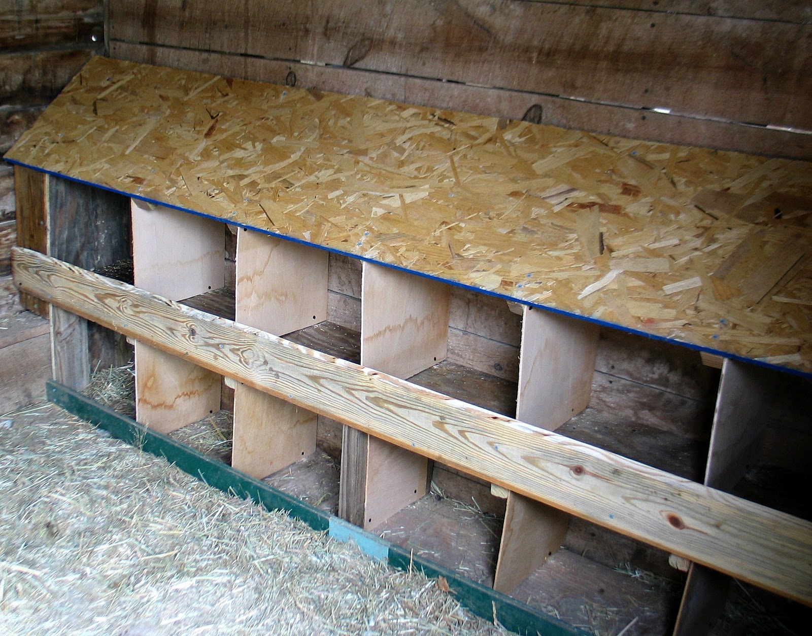 Losing Our Shirts, Keeping The Farm: Building Nest Boxes