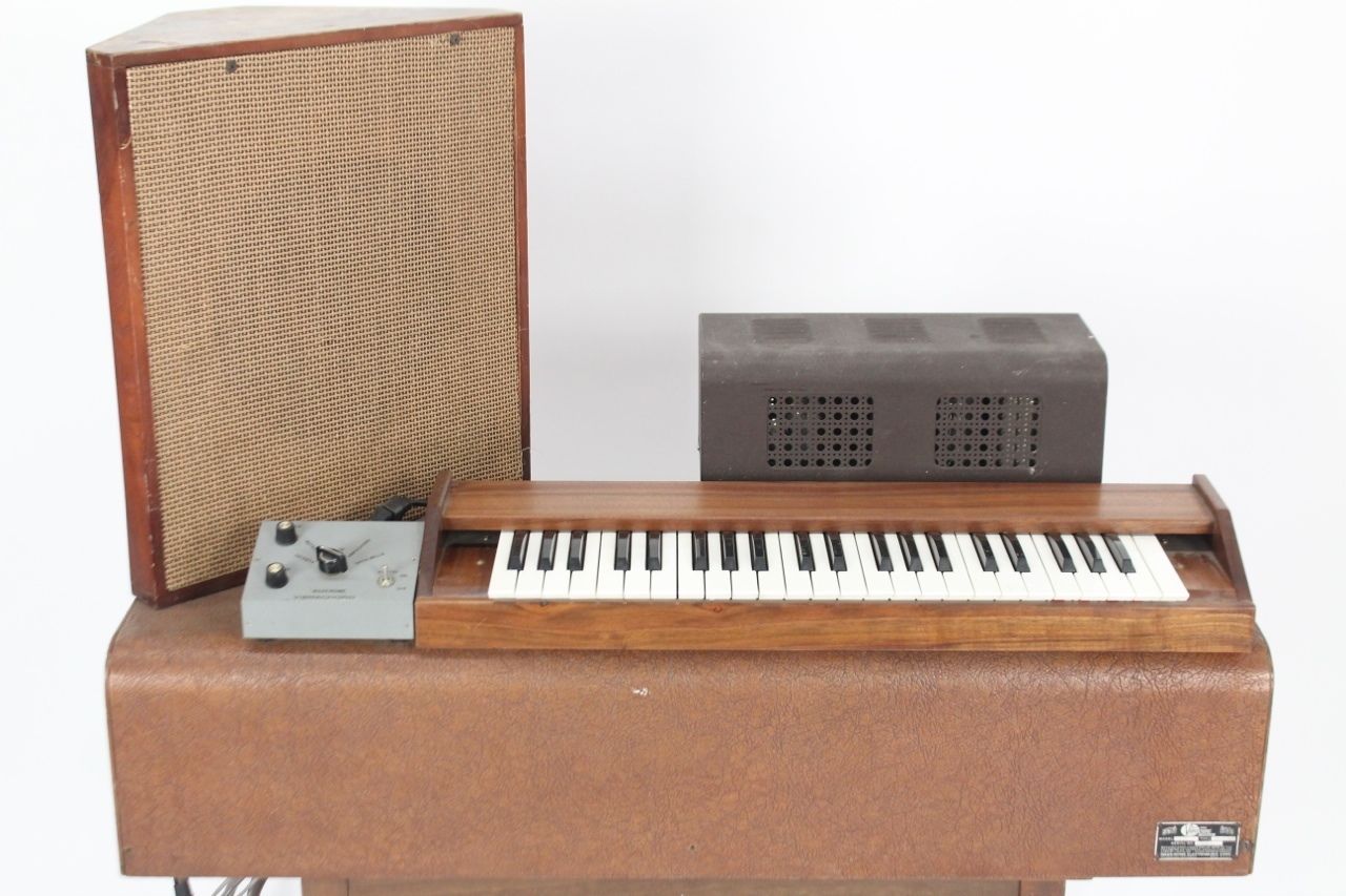 MATRIXSYNTH: Rare Vintage Maas-Rowe Vibrachord Electronic Carillon Keyboard