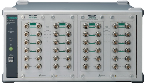 Read-out Instrumentation Signpost: Wireless test set upgraded.