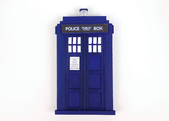 Always Arty: Miniature Tardis Decoration