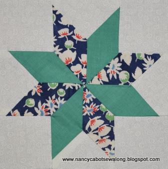 Moore About Nancy: Eight Point Star quilt block