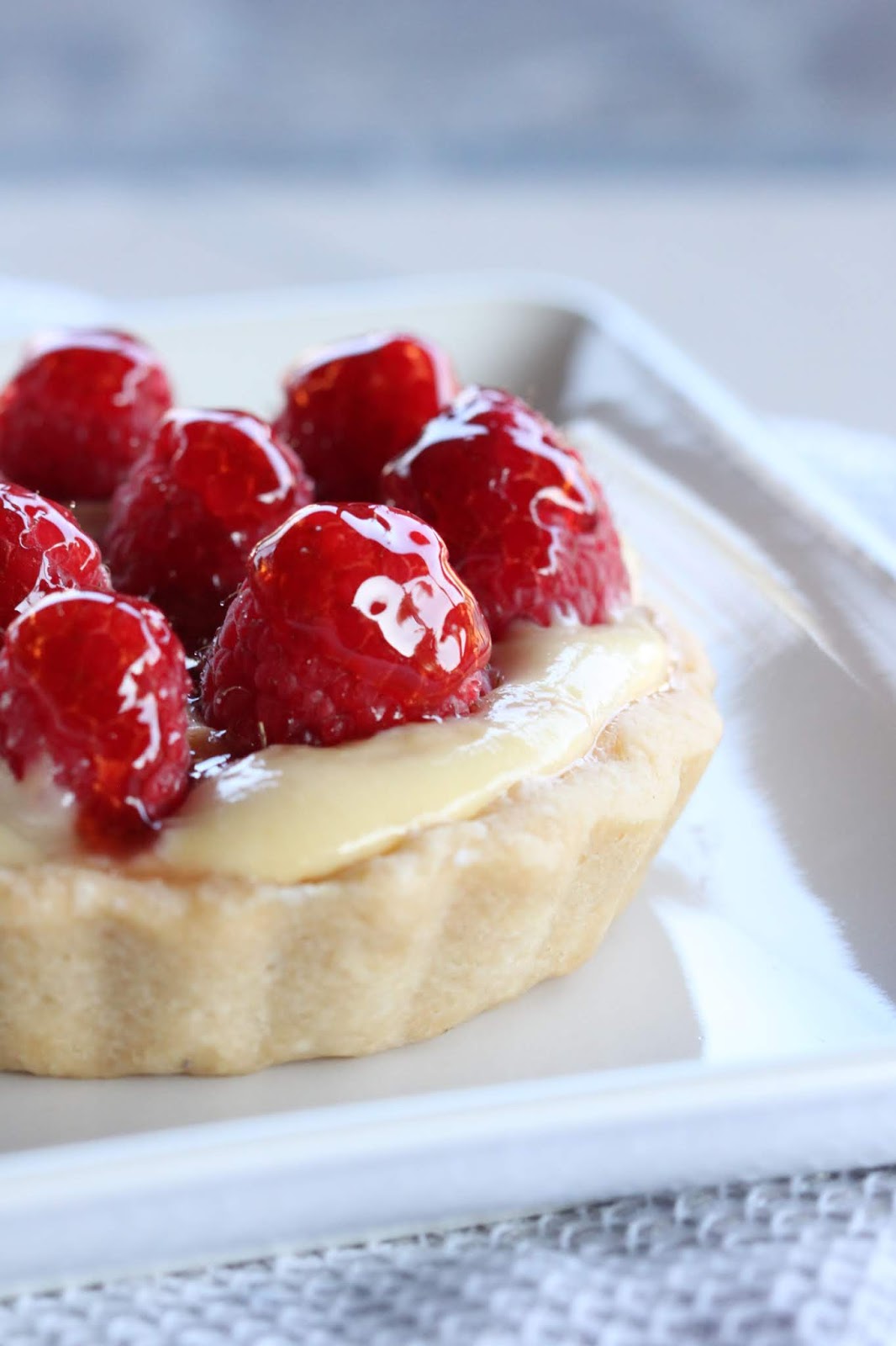 French Raspberry Tart (#Pieathalon)