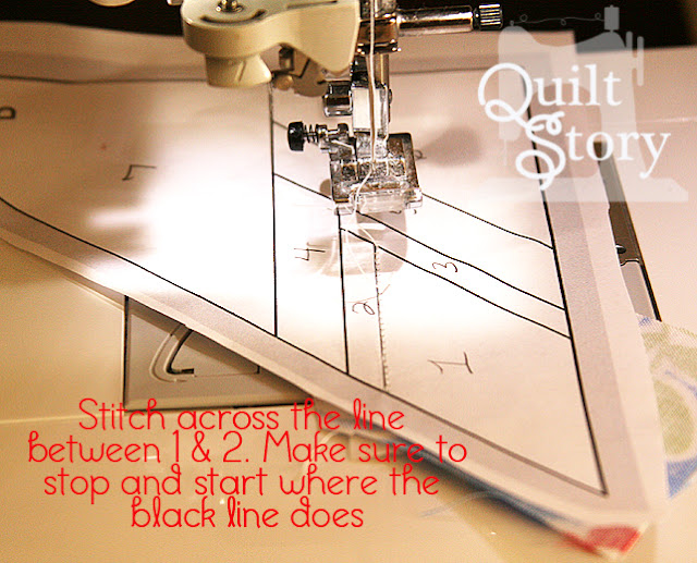 Quilt Story: Foundation Paper piecing tutorial...