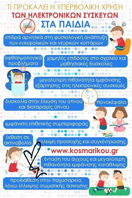 Εμπνεύσεις-Δημιουργίες-Μεταμορφώσεις: Ηλεκτρονικες συσκευες σε παιδια