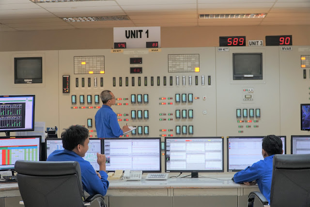 Central Control Room - PLN Tanjung Jati B