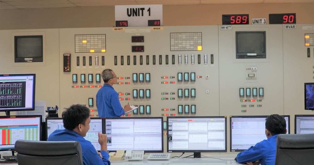 Central Control Room - PLN Tanjung Jati B