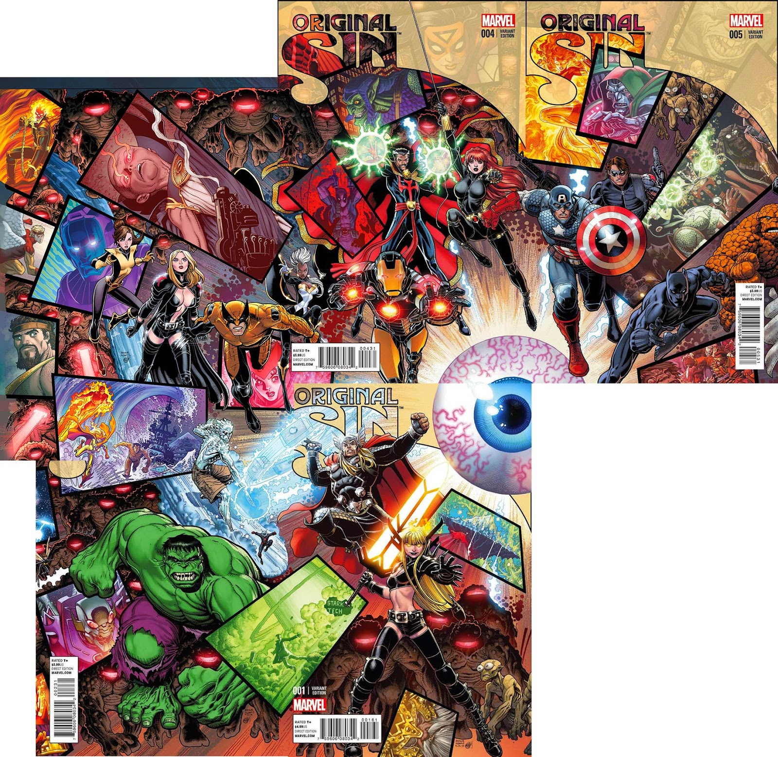 MAN OF BRONZE: POSTER ORIGINAL SIN, POR ARTHUR ADAMS