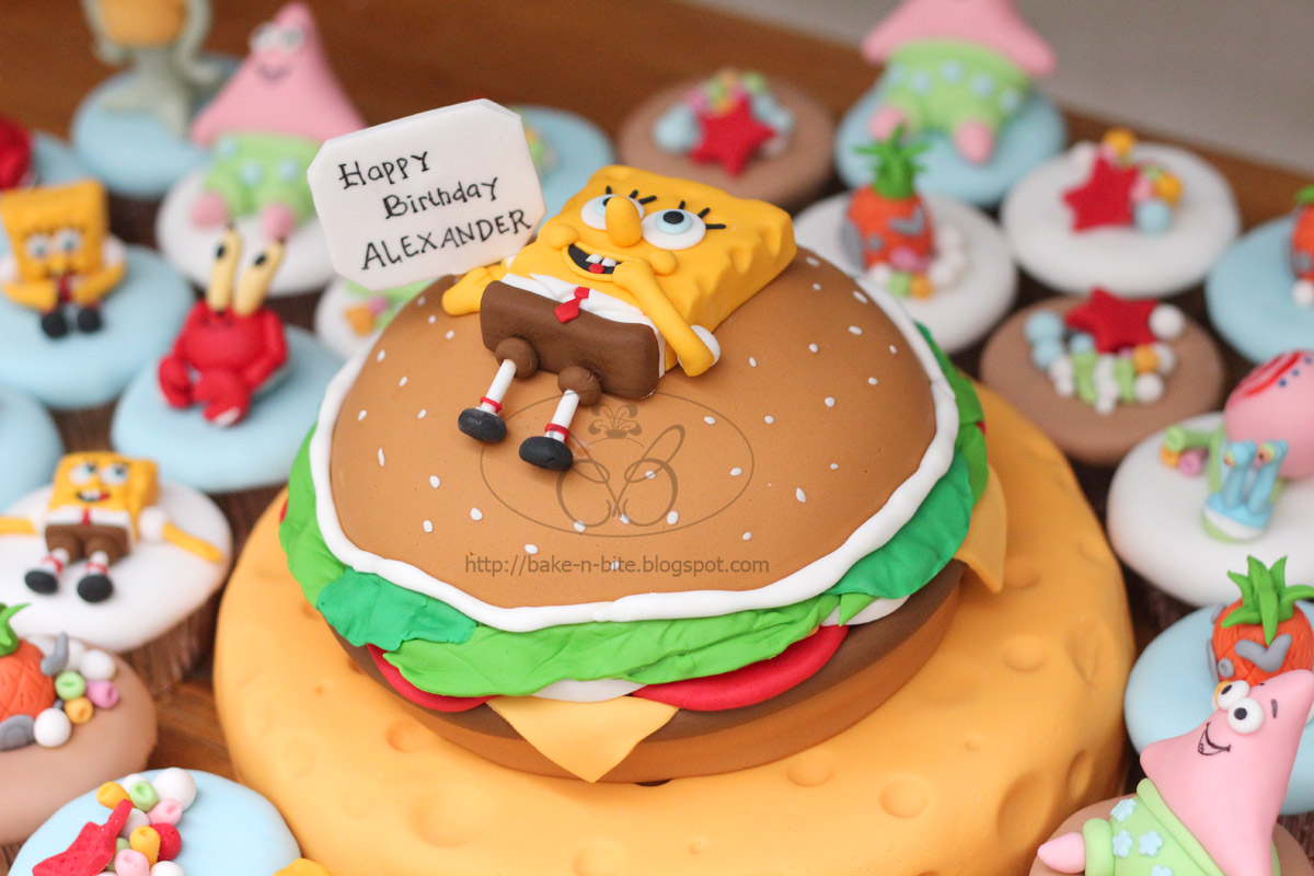 Bake n' Bite: SpongeBob Burger and friends