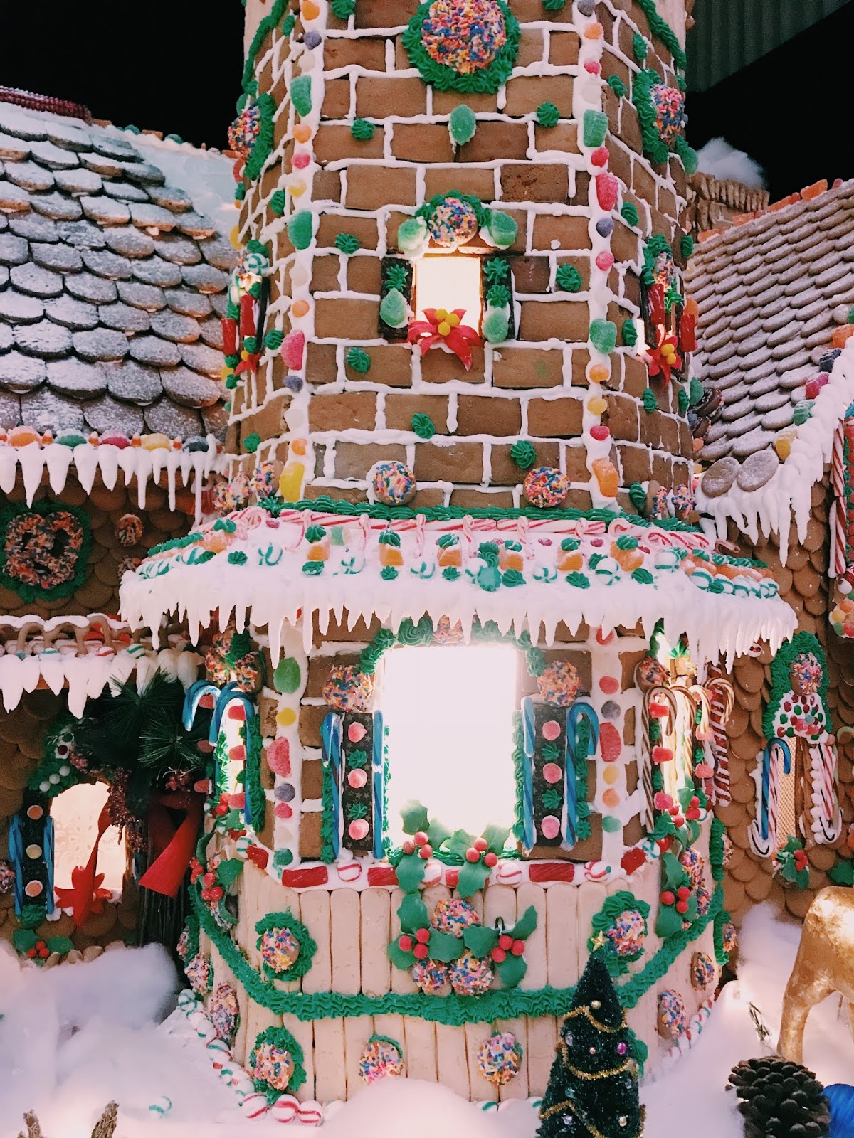 Six-Foot-Tall Gingerbread House at South Shore Harbour Resort, League City