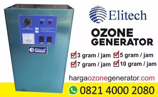 Harga Ozone Generator 3 Gram per Jam Murah merek Elitech