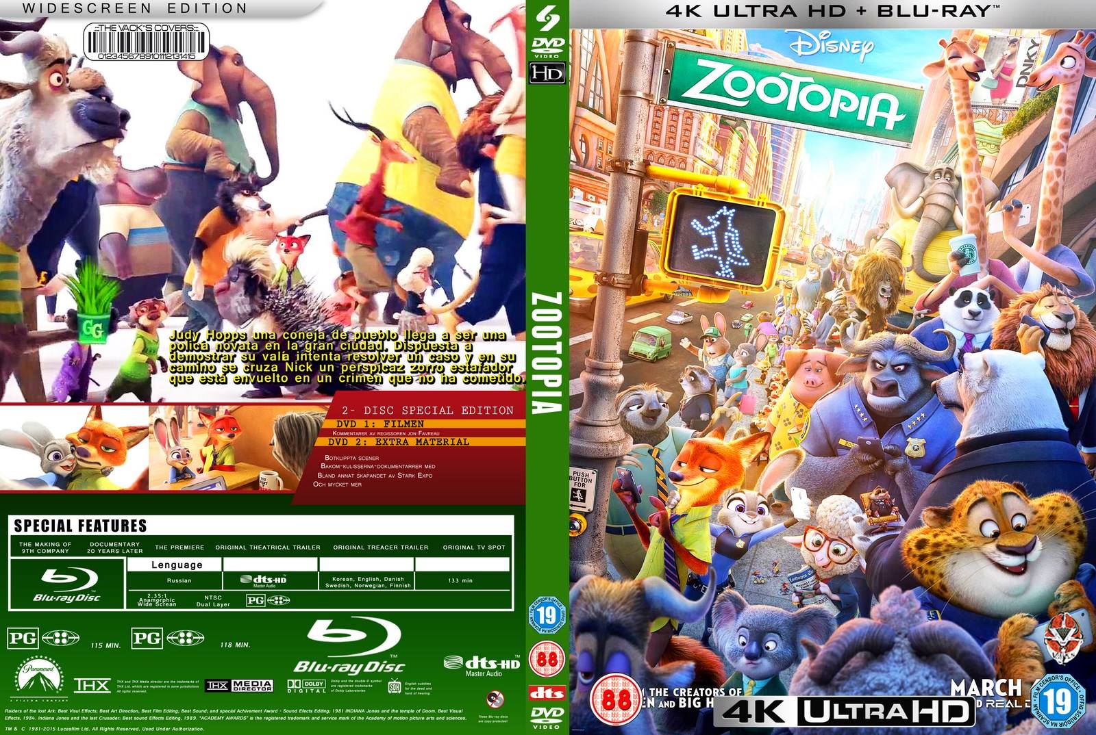 Cover: zootopia dvd