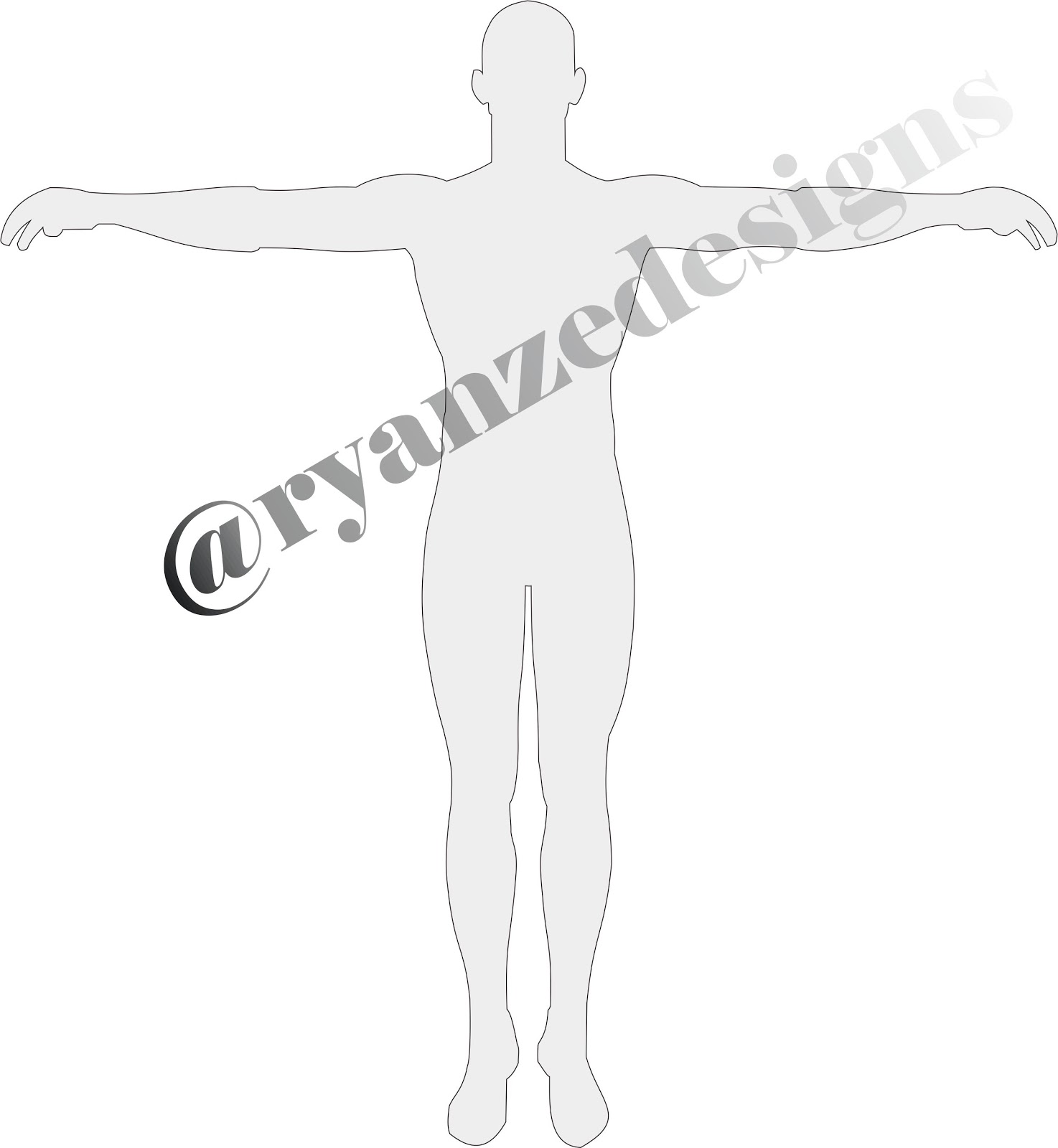 ryanze designs: Template Design Men