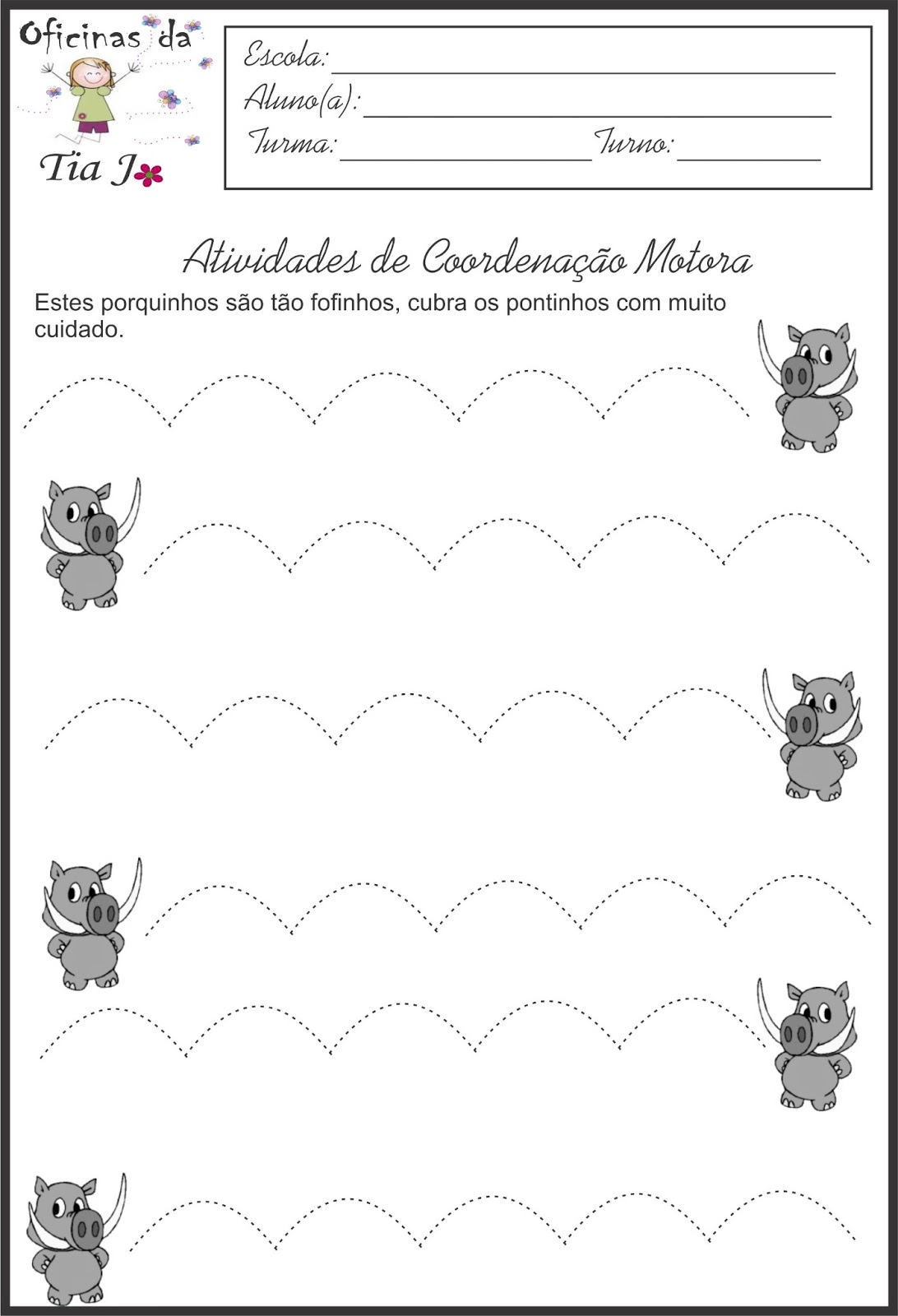 Plano De Aula Coordenação Motora Fina - RETOEDU