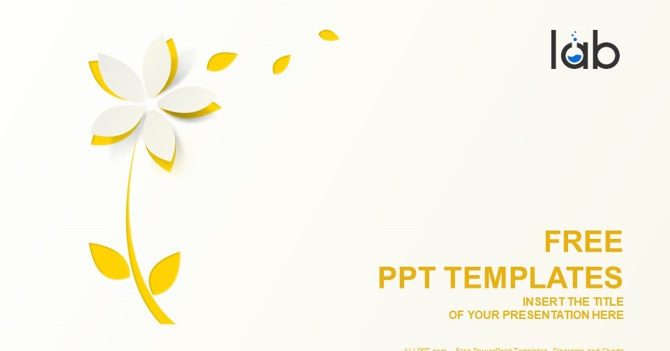 Yellow Paper Cutout | PPT Design