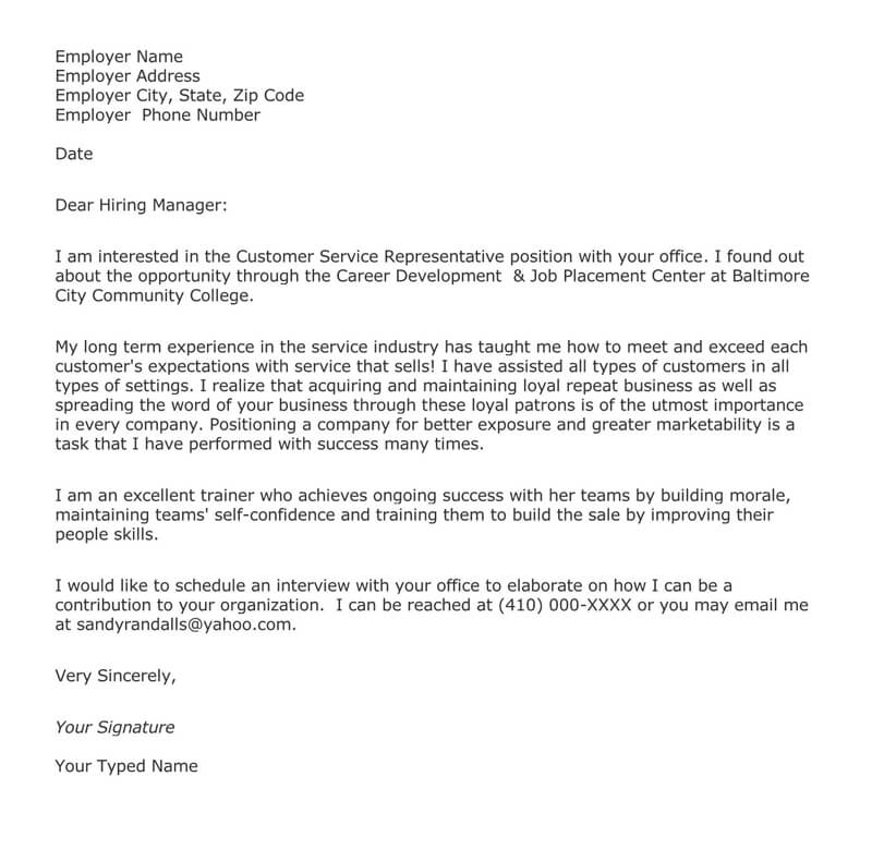 Cover Letter For Email Attachment Sample Letter Cover Letter For Email Attachment Sample Letter