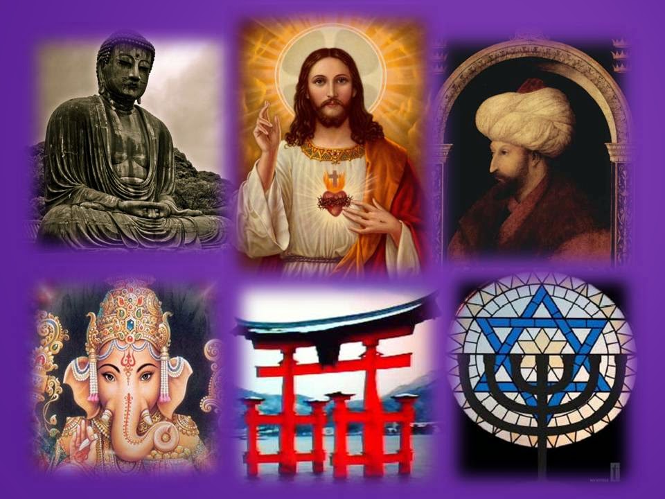 A IGREJA CATÓLICA NO MUNDO: AS RELIGIÕES PELO MUNDO