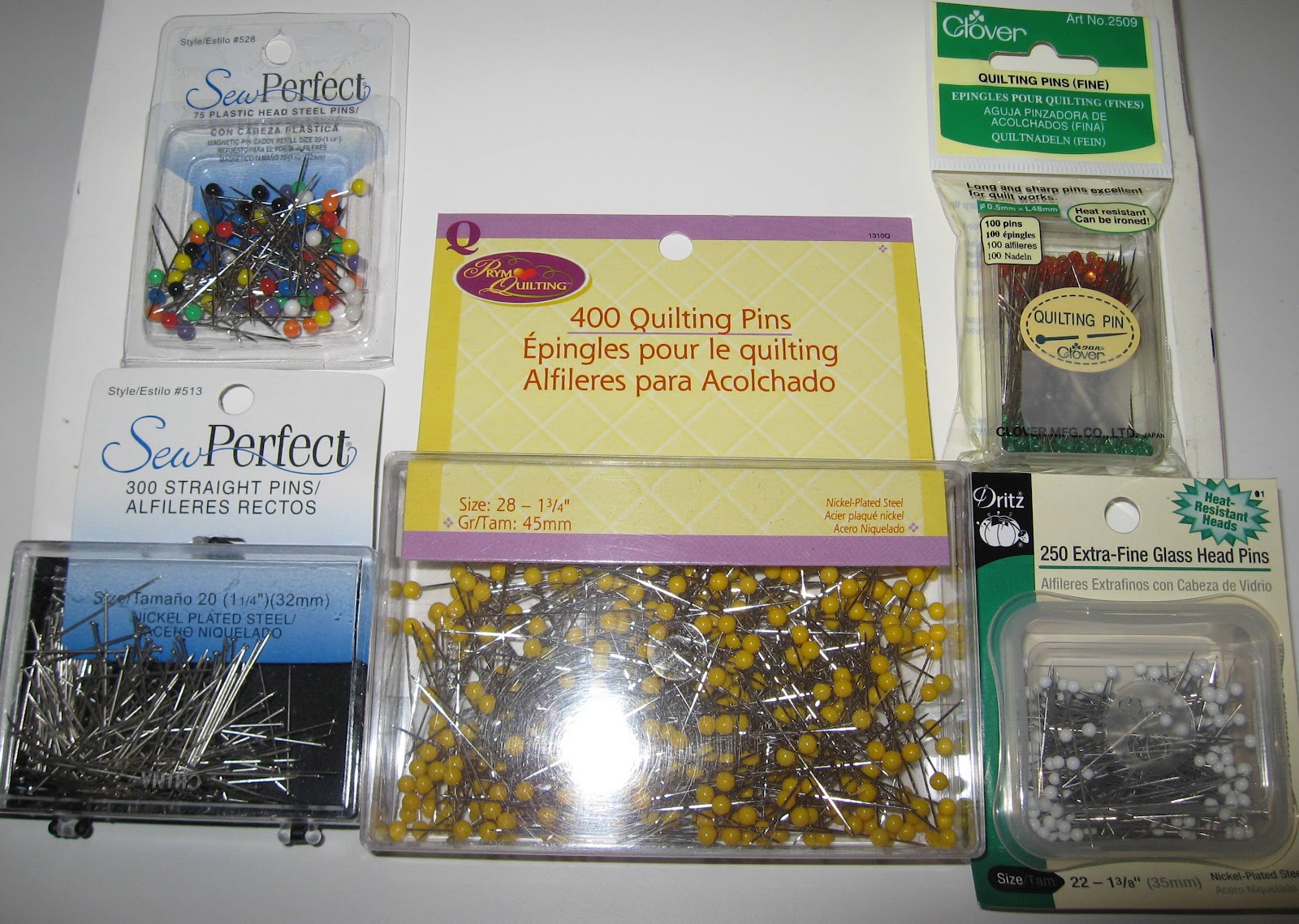 Exquisite Fabrics: About pins...