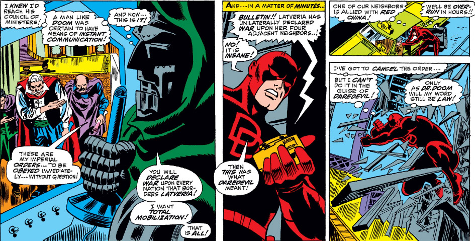 The Peerless Power of Comics!: Gene Colan's Dr. Doom: The Living Prison!