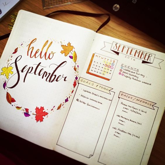 Bullet Journal Brasil: Inspiração para capa do mês para o seu Bullet ...