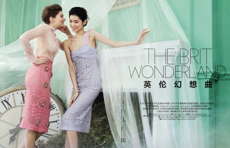 Duchess Dior: "The Brit Wonderland" Ming Xi and Amber Anderson by ...