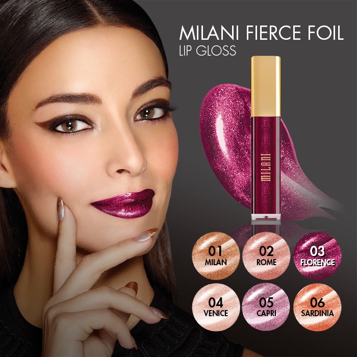 New! Milani Fierce Foil Lip Gloss - It's Arkeedah | Source for all ...