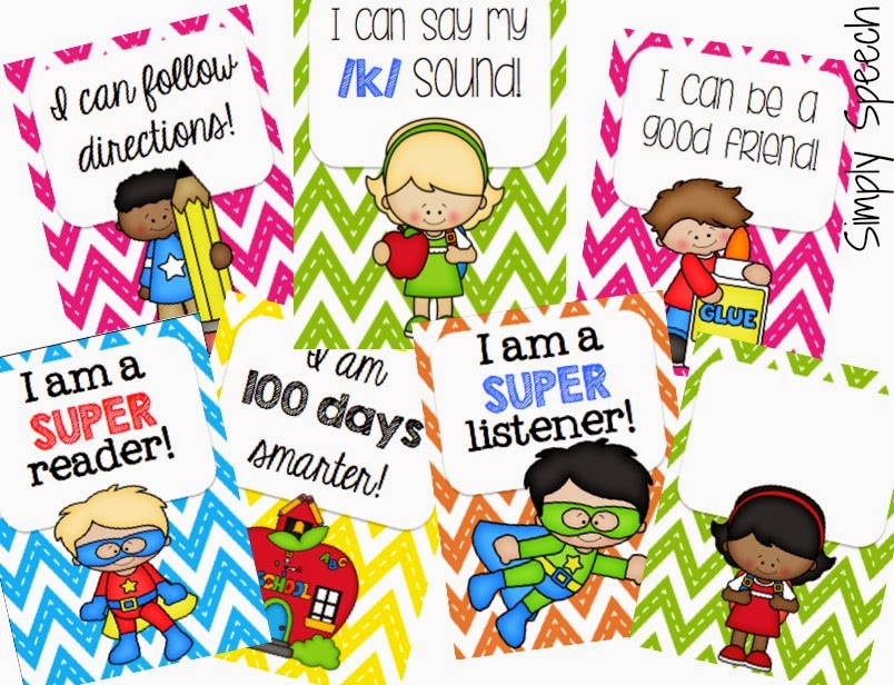 Speech & Language Brag Tags! | Simply Speech