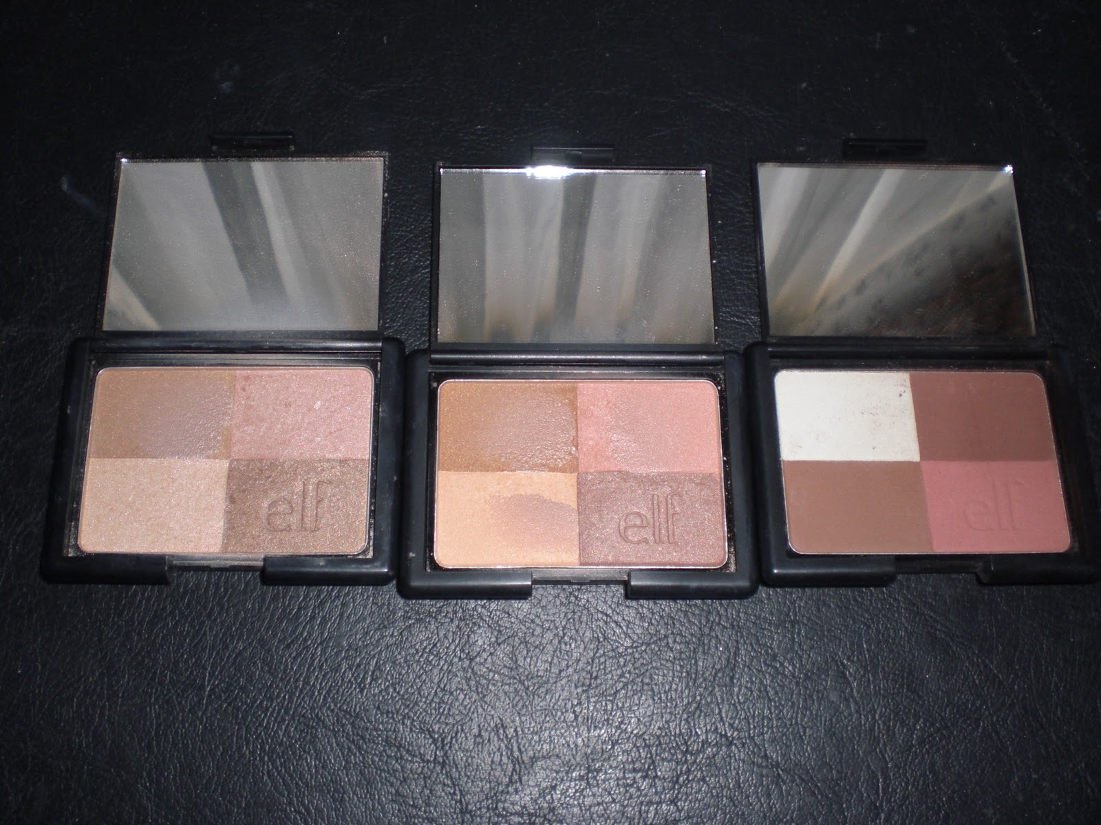All Things Fabulous: e.l.f Studio Bronzers Swatches and Review