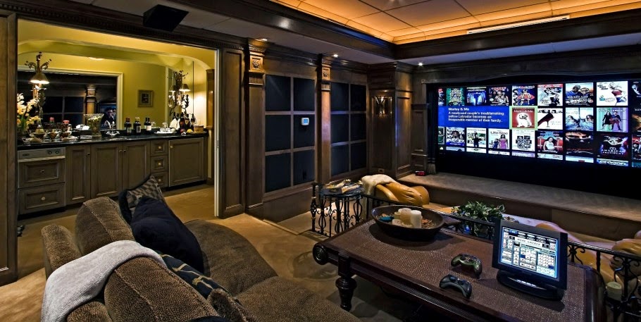 The Nice design media room ideas image