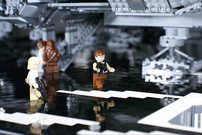 Stormtrooper: Star Wars Lego Death Star Docking Bay With Lego Millenium ...