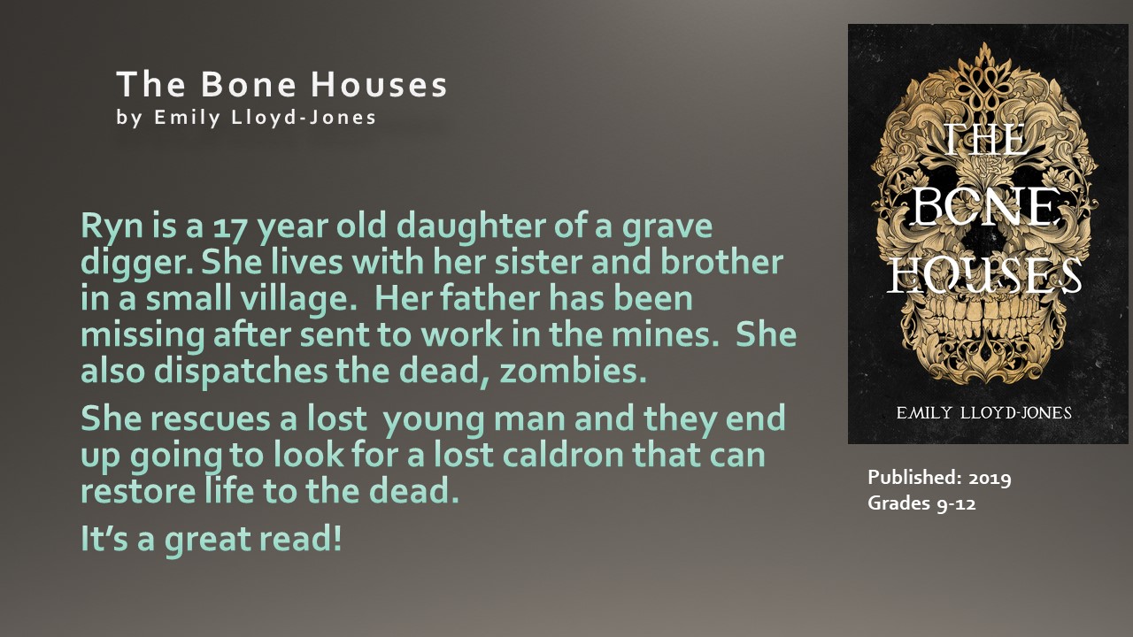 Young Adult Reading Machine: The Bone Houses by Emily Lloyd-Jones