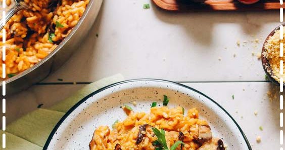 Caramelized Shiitake Mushroom Risotto - FANTASTIC FOOD RECIPES