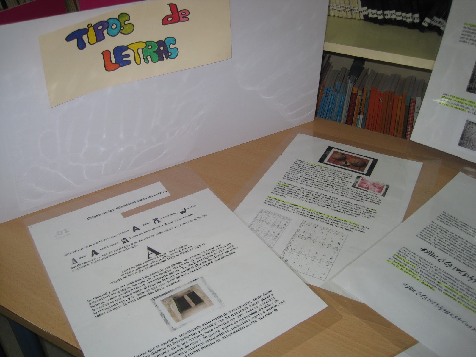 Blog del CEIP Santa Isabel Almería: Exposición:" Historia del Libro